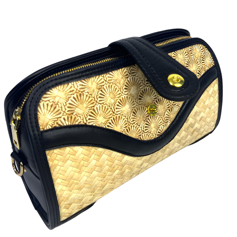 TÚI XÁCH TAY ĐEO CHÉO CỎ BÀNG – Green Craft - Miền Tây Xanh