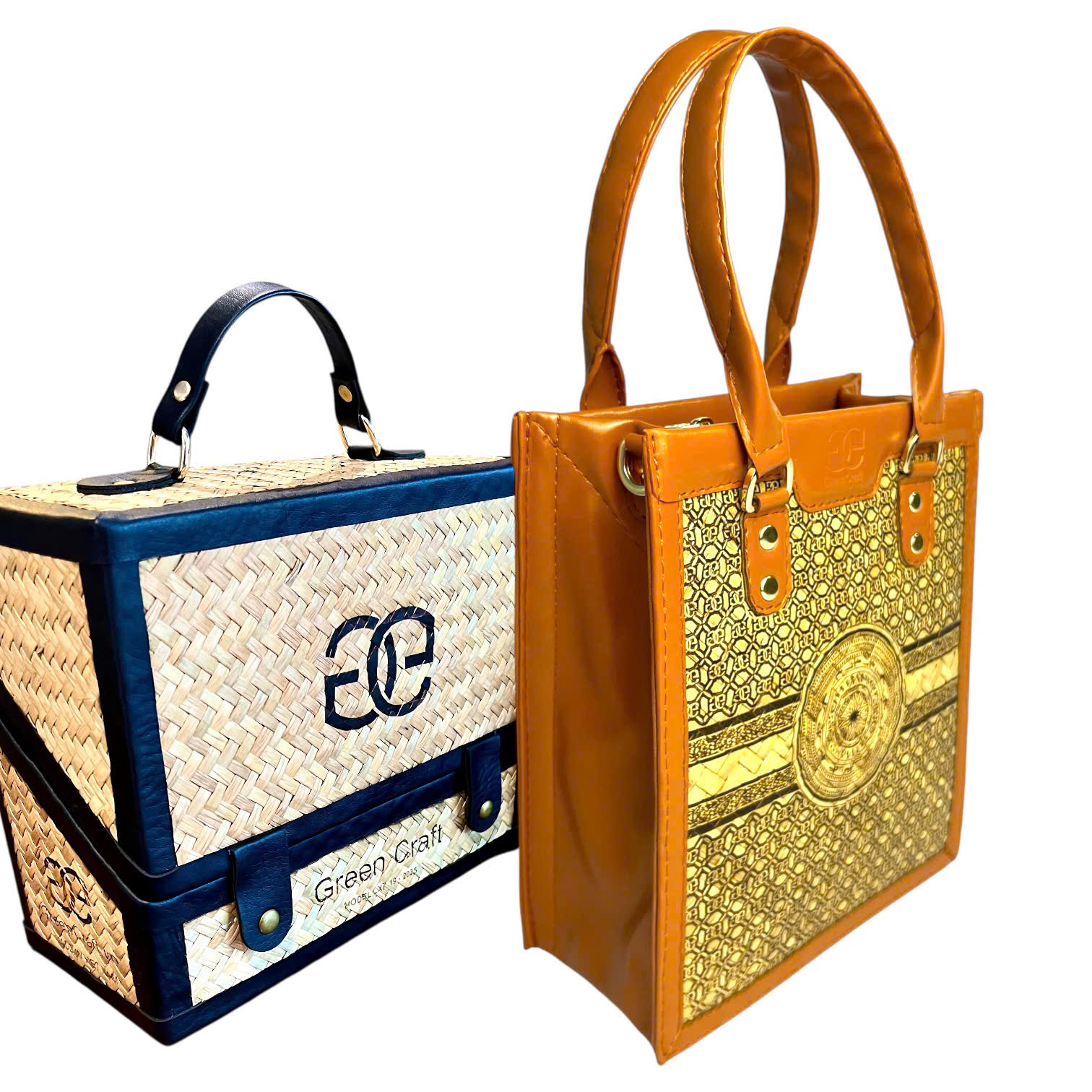 TÚI XÁCH ĐEO CHÉO CỎ BÀNG – Green Craft - Miền Tây Xanh