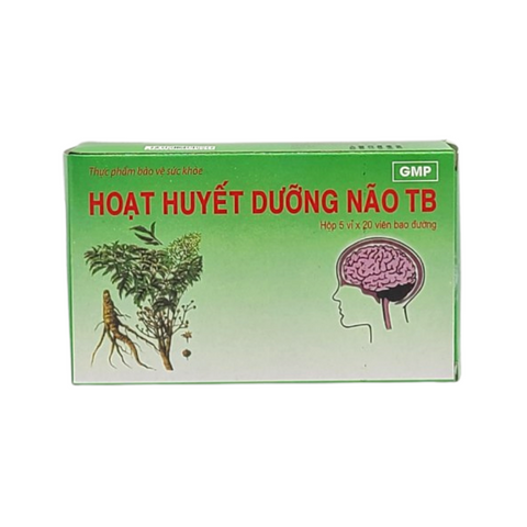 Hoạt Huyết Dưỡng Não Thái Bình – Công ty Cổ phần Dược Vật tư Y tế Thái Bình