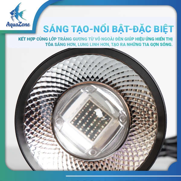 Đèn led lon RD140 dành cho bể suổi, bể thủy sinh, bể cá ánh sáng siêu ...