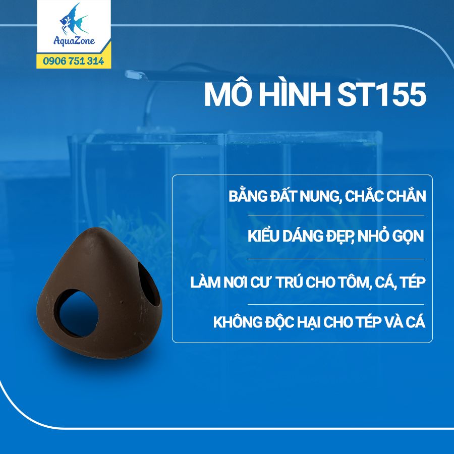 Mô hình ST155 - AquaZone - Siêu thị cá cảnh