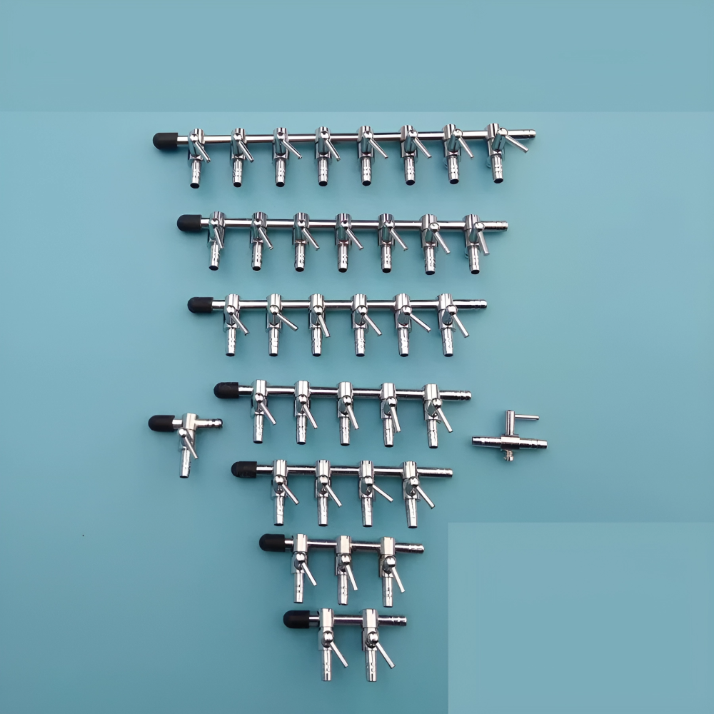 CHIA OXY INOX PHI 4- CHIA OXY PHI 4: 2,3,4,5 VAN (Inox chống gì, có kh - AquaZone - Siêu thị cá cảnh