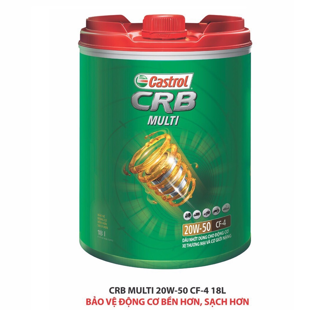 Dầu động Castrol CRB Multi 20w50 CF-4; CH-4 – Công Ty TNHH Thịnh Phát T&P