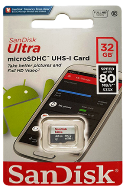Thẻ Nhớ MicroSDHC SanDisk Ultra 32GB 100MB/s 667x SDSQUNR-032G-GN3MN Cty tnhh công nghệ Đồng ...
