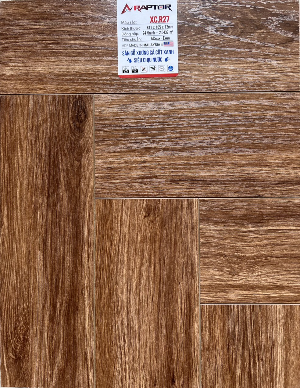 Sàn Gỗ Xương Cá Raptor - R21