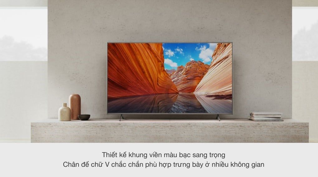 Android Tivi Sony 4K 50 inch KD-50X80J/S - giá tốt, có trả góp