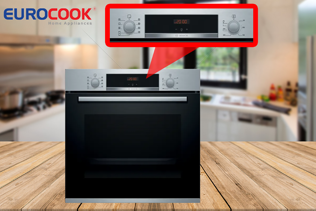 Lò nướng Bosch HBA512BR0 Seri 4 (Viền inox)