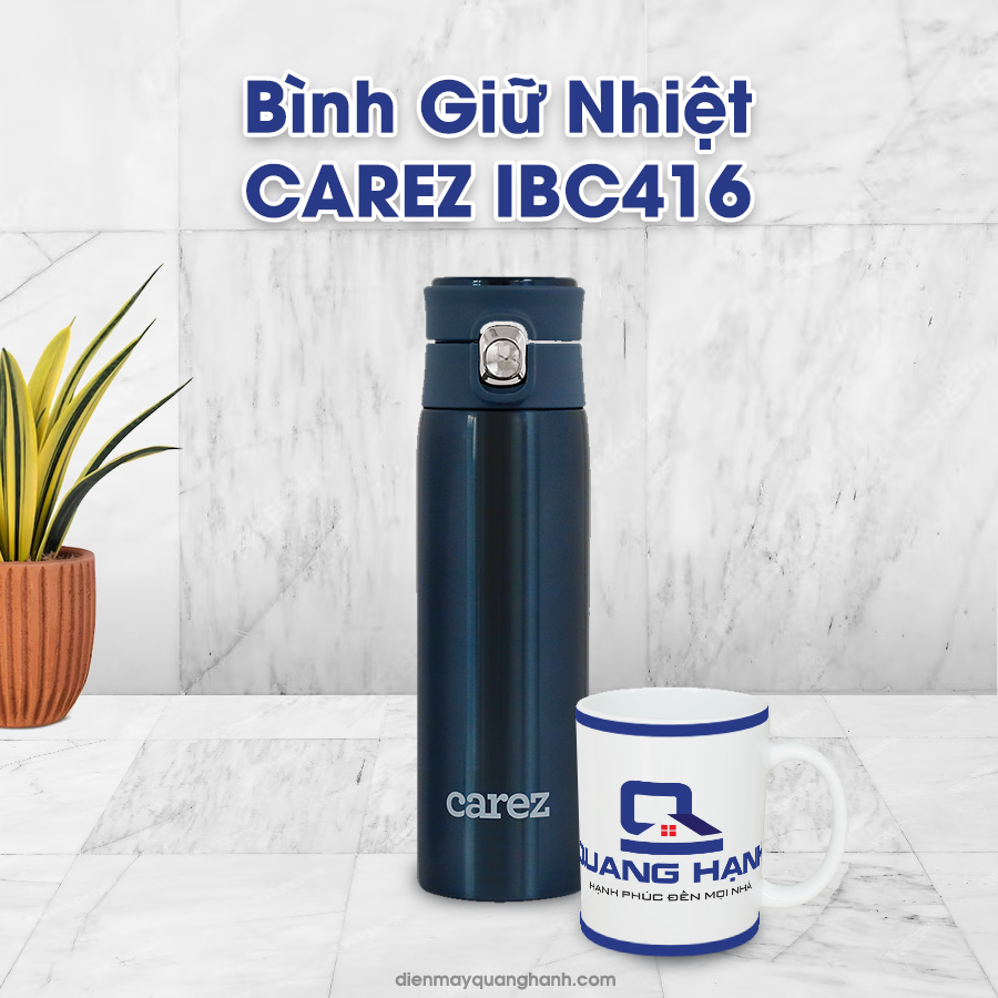 Bình Giữ Nhiệt CAREZ 420ml Inox 316 IBC416