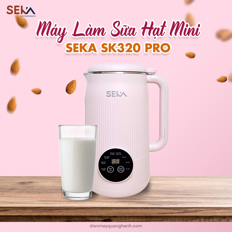 Máy Làm Sữa Hạt Mini SEKA SK320 Pro 1.2 lít