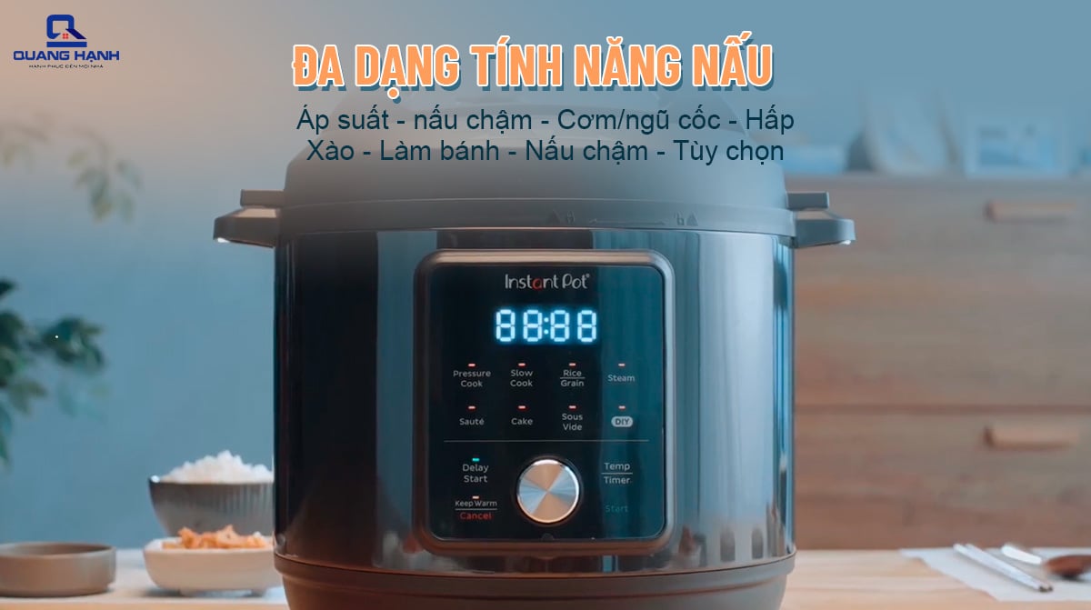 Nồi áp suất điện đa năng Instant Pot Essential 60 5.7L