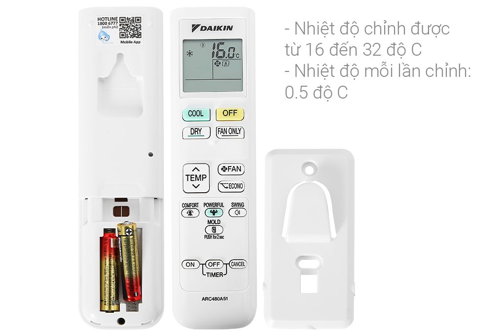 Điều hòa Daikin Inverter 1 chiều 18000 BTU FTKA50VAVMV