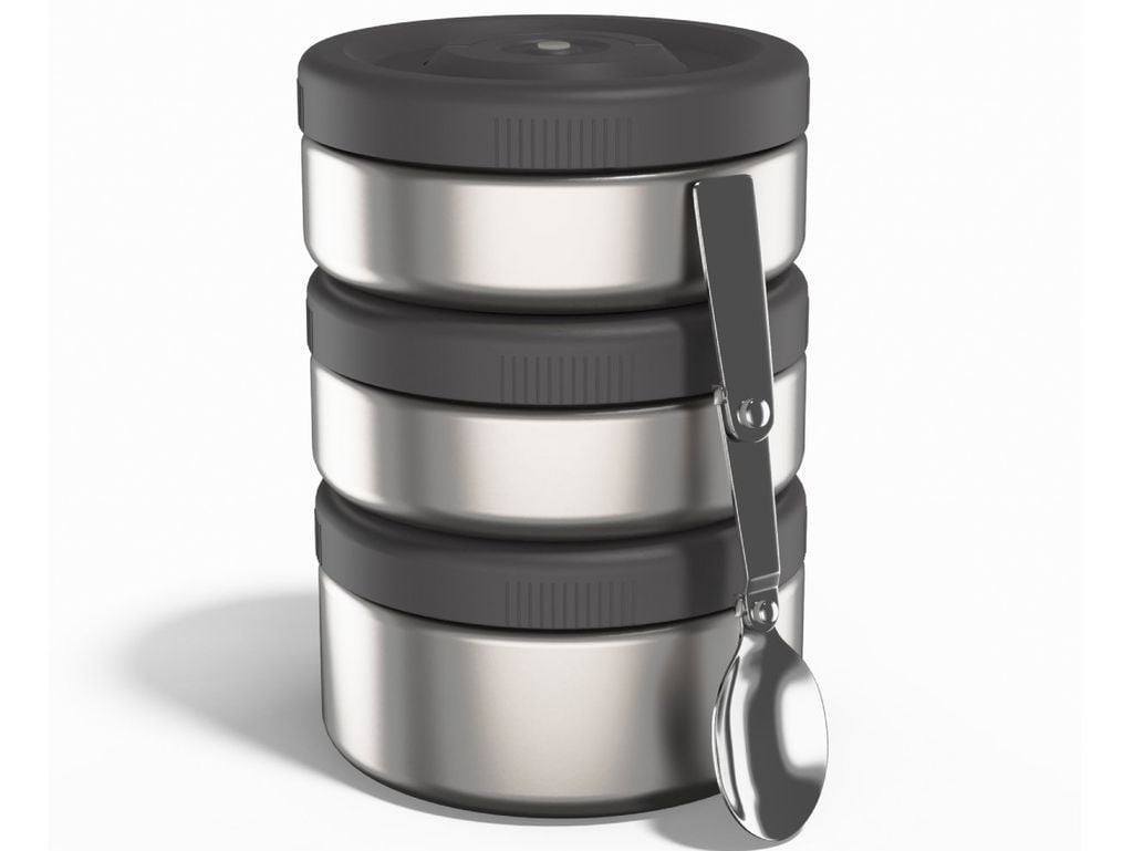 Hộp cơm giữ nhiệt 2GOOD Lunch Box HC01 (2 lít) - Kèm muỗng và đũa inox