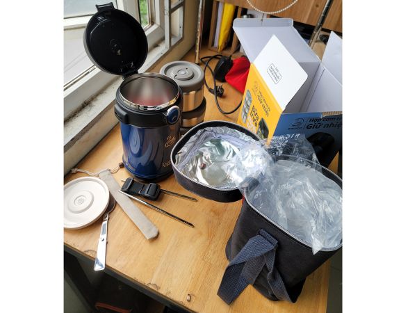 Hộp cơm giữ nhiệt 2GOOD Lunch Box HC01 (2 lít) - Kèm muỗng và đũa inox