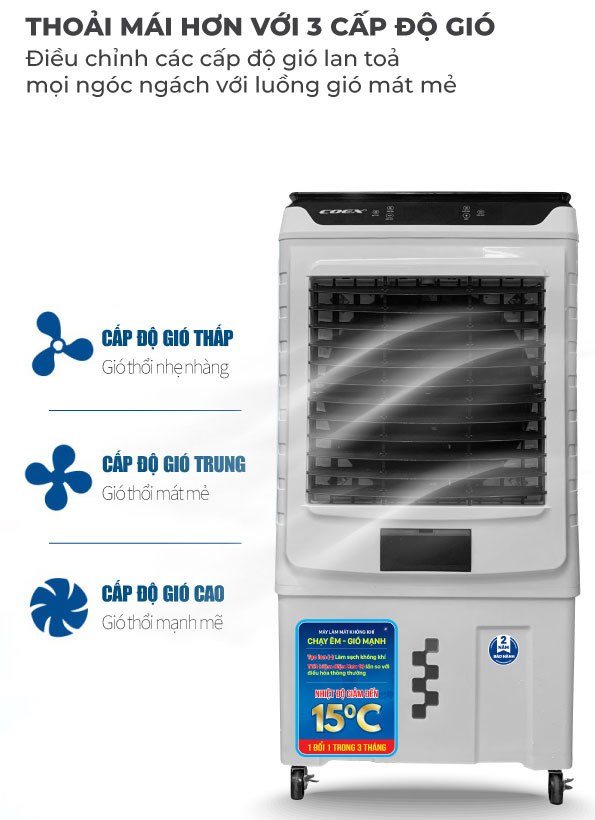 Máy làm mát không khí Coex CA-7113A 60 lít