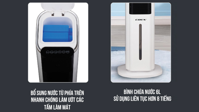Máy làm mát không khí Coex CA-7118 (Có điều khiển)