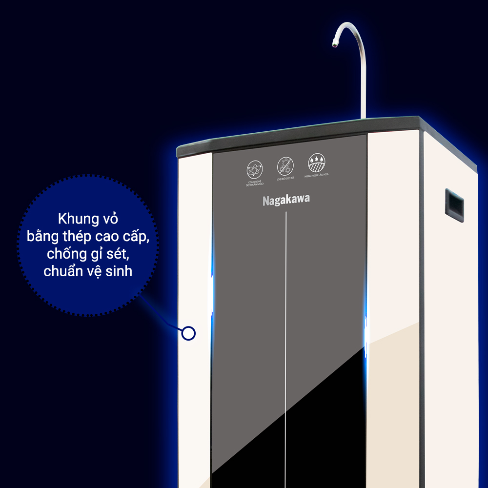 Máy lọc nước RO 6 cấp lọc Nagakawa NAG0511