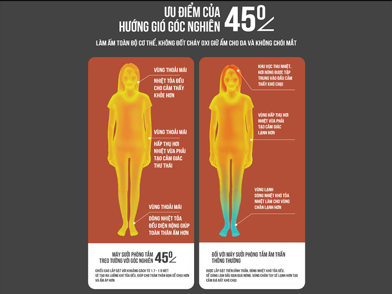 Máy sưởi đa năng Roler RL-2114A có điều khiển