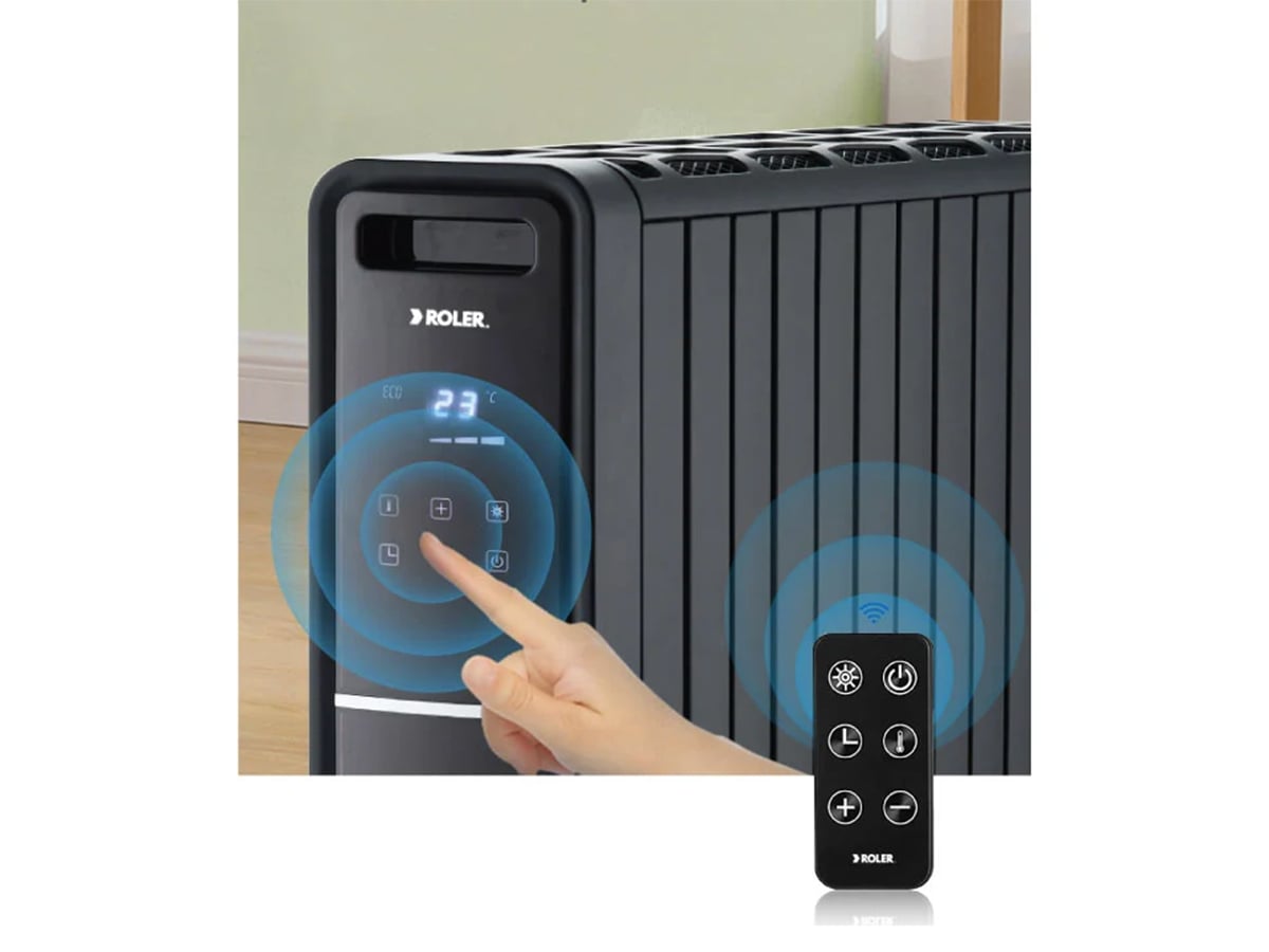 Máy sưởi đối lưu không khí điện tử Roler RC-2116A (Có điều khiển từ xa