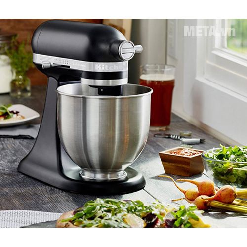 Máy trộn bát nâng KitchenAid 5KPM50EGR (màu đen nhám - 4.8 lít)