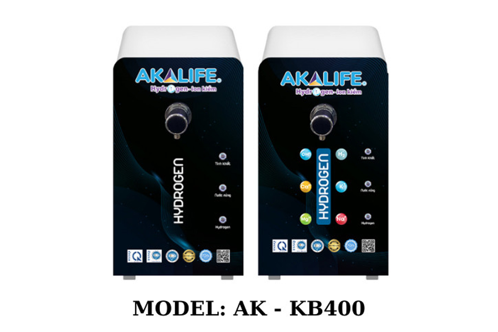 Máy lọc nước Hydrogen ion kiềm Akalife AK-KB400