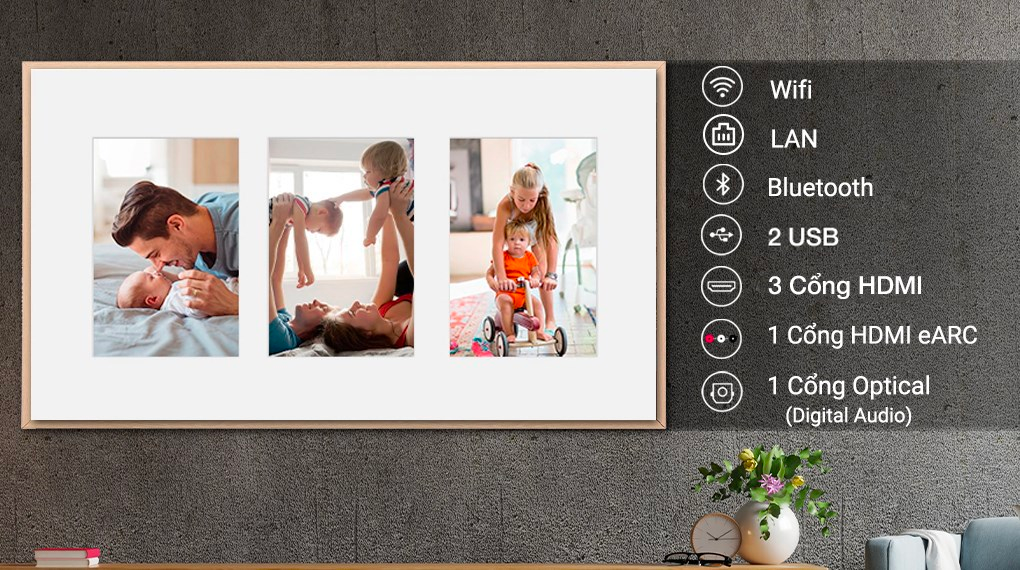Smart Tivi Samsung 65 inch The Frame LS03B (QA65LS03B) | Model 2022