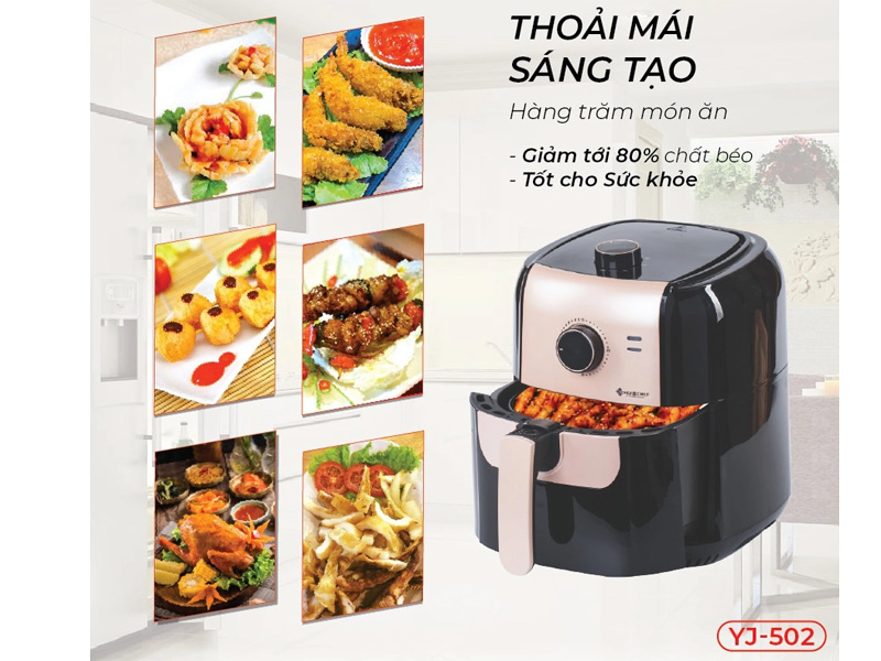 Nồi chiên không dầu Chef & Chef YJ- 502