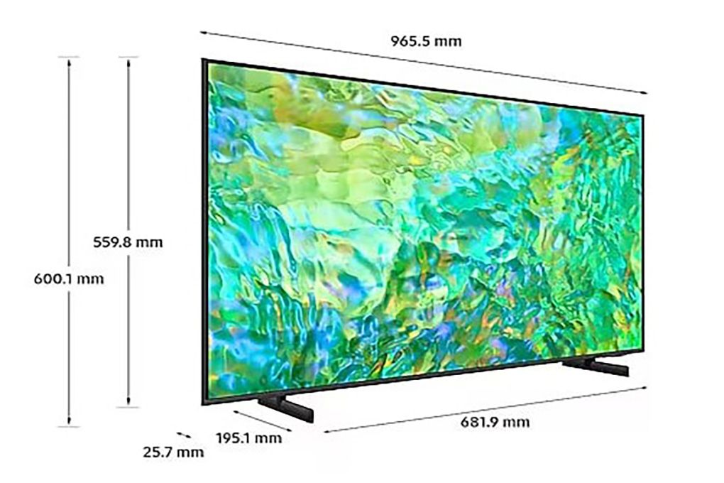 Smart Tivi Samsung 4K 43 inch UA43CU8000 [43CU8000] - Chính Hãng