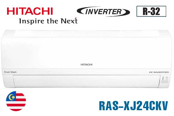 Điều hòa Hitachi inverter 24000BTU 1 chiều RAS-XJ24CKV