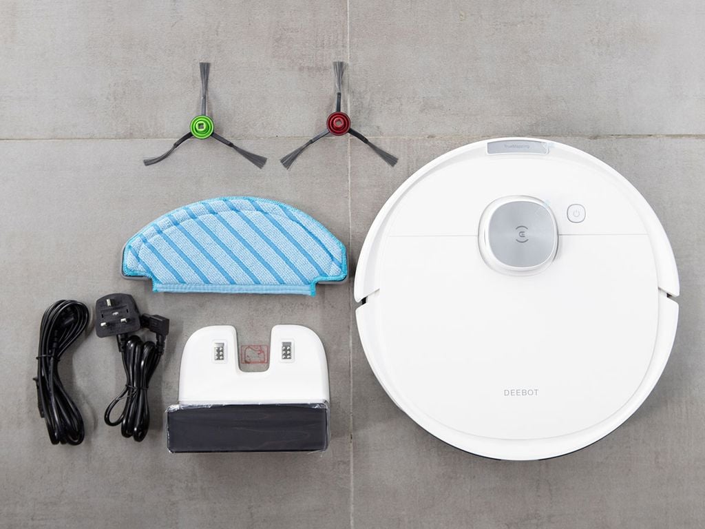 Robot hút bụi Ecovacs Deebot N10 Plus (Gồm Robot N10 và dock N10)
