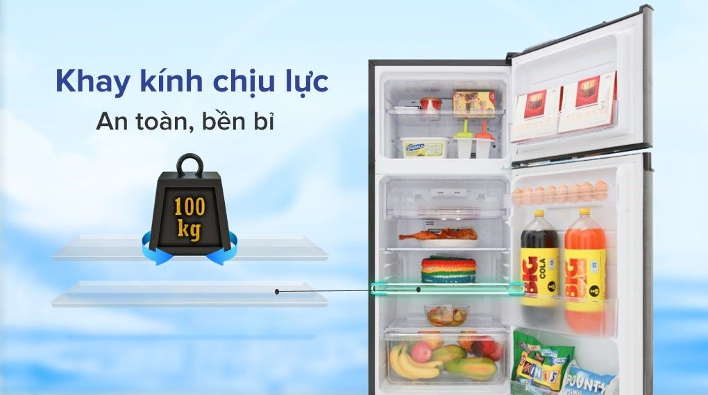 Tủ lạnh Sharp Inverter 165 lít SJ-X196E-DSS (2 cánh)