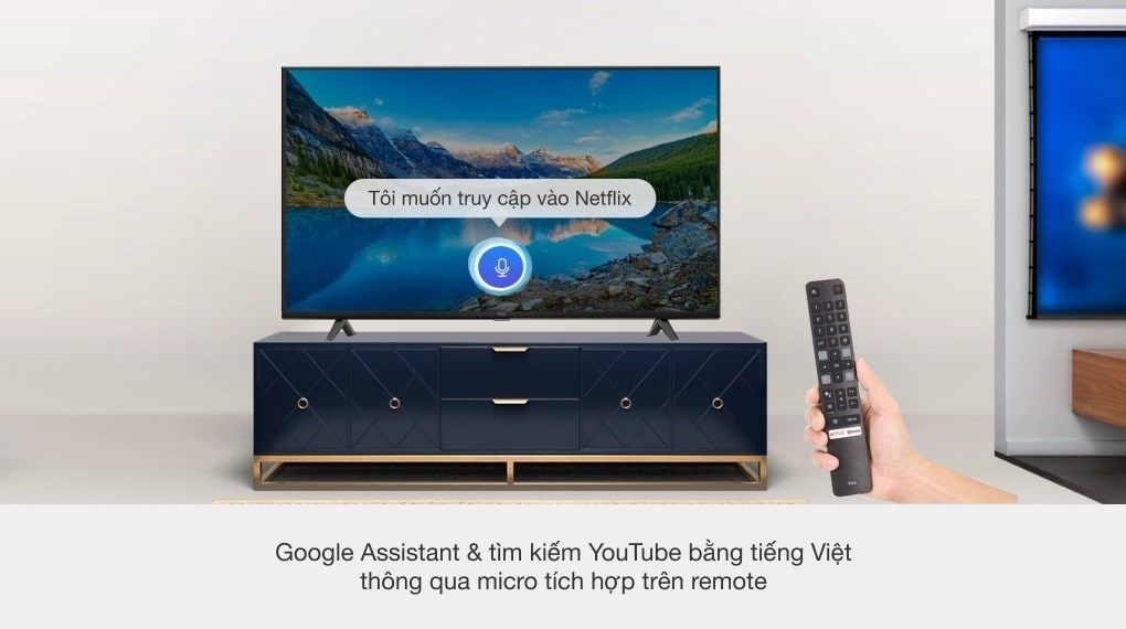 Android Tivi TCL 4K 55 inch 55P615 - giá tốt, có trả góp