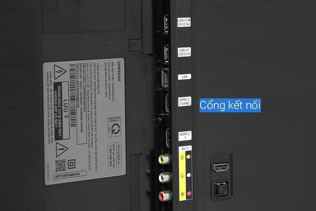 Smart Tivi Samsung 55 inch 4K AU8000 (UA55AU8000) | Model 2021