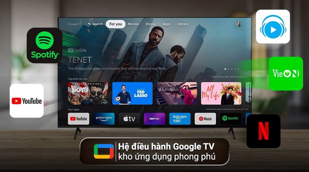 Google Tivi Sony 4K 65 inch KD-65X85K [65X85K] Giá Rẻ