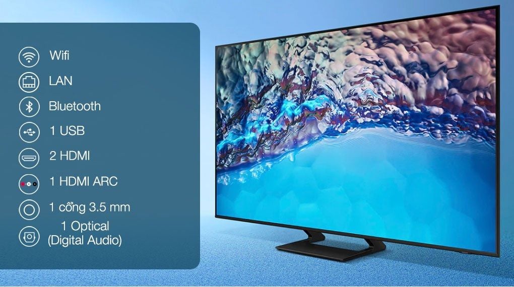 Smart Tivi Samsung 55 inch 4K BU8500 (UA55BU8500) | Model 2022