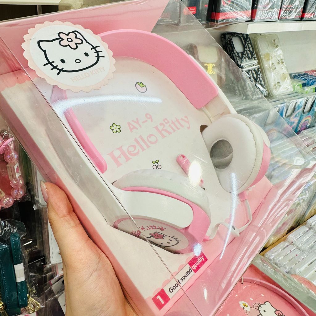 Tai nghe Headphone Hello Kitty AY-9