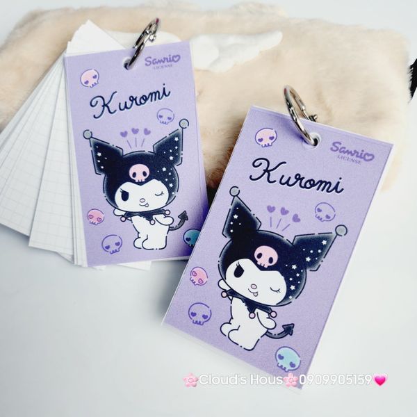 SỔ NOTE Có Bìa Cứng Hangyodon & Kuromi