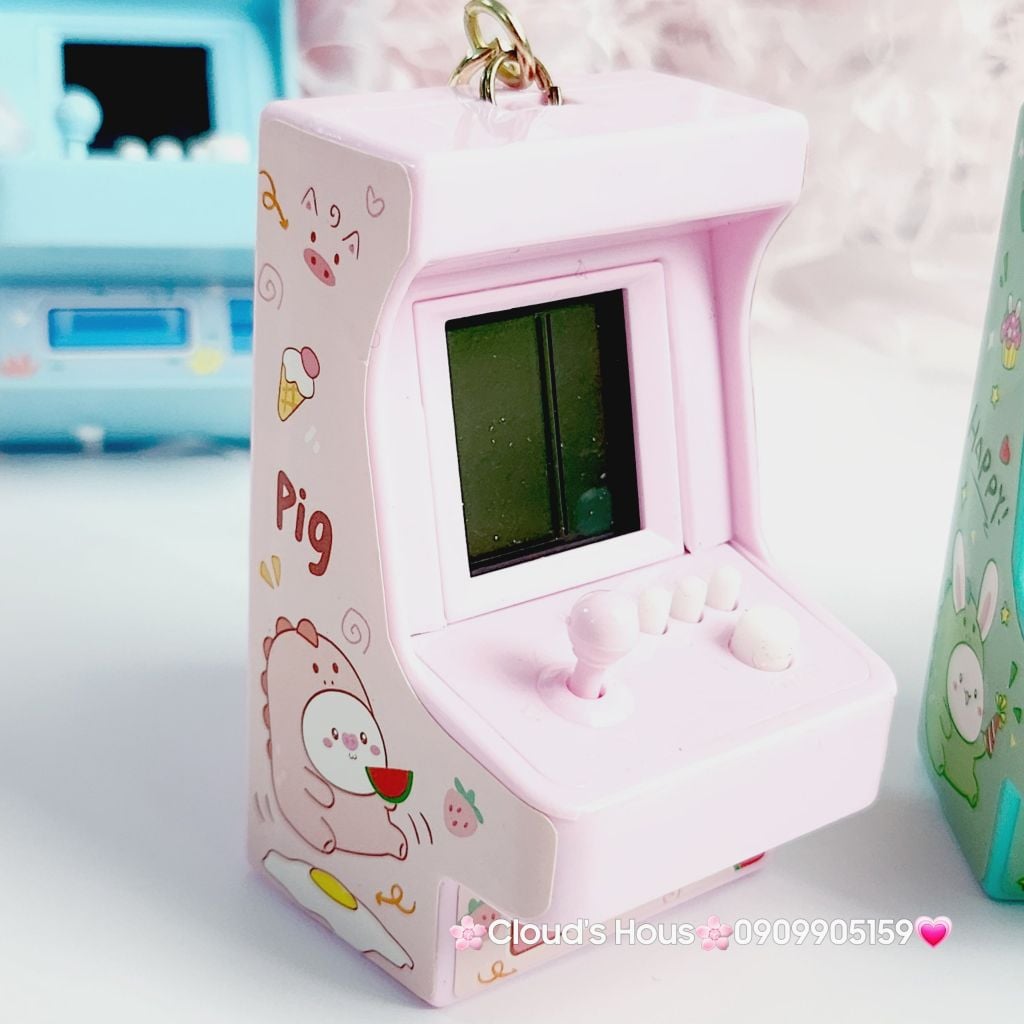 Móc Khóa Máy Chơi Game Mini