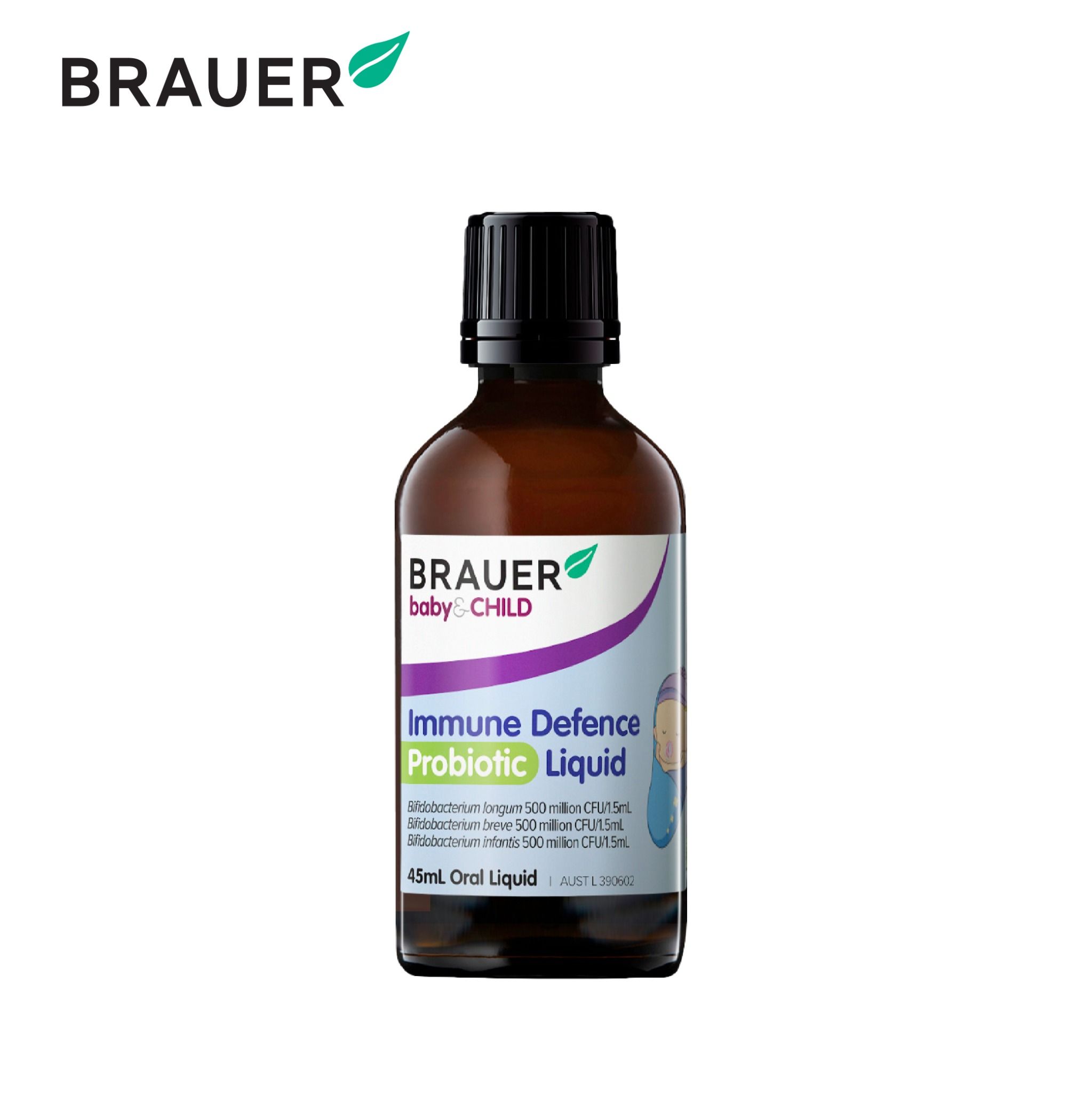 Thực phẩm bảo vệ sức khỏe IMMUNE DEFENCE PROBIOTIC LIQUID – Brauer Việt Nam