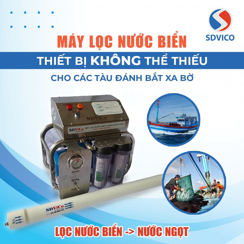 Máy lọc nước thành nước ngọt – sdvicovn