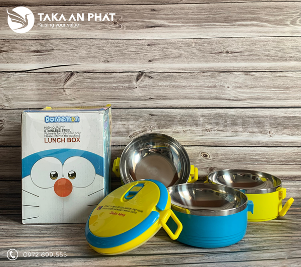 Hộp đựng cơm 3 tầng Lunch Box – Taka AnPhát