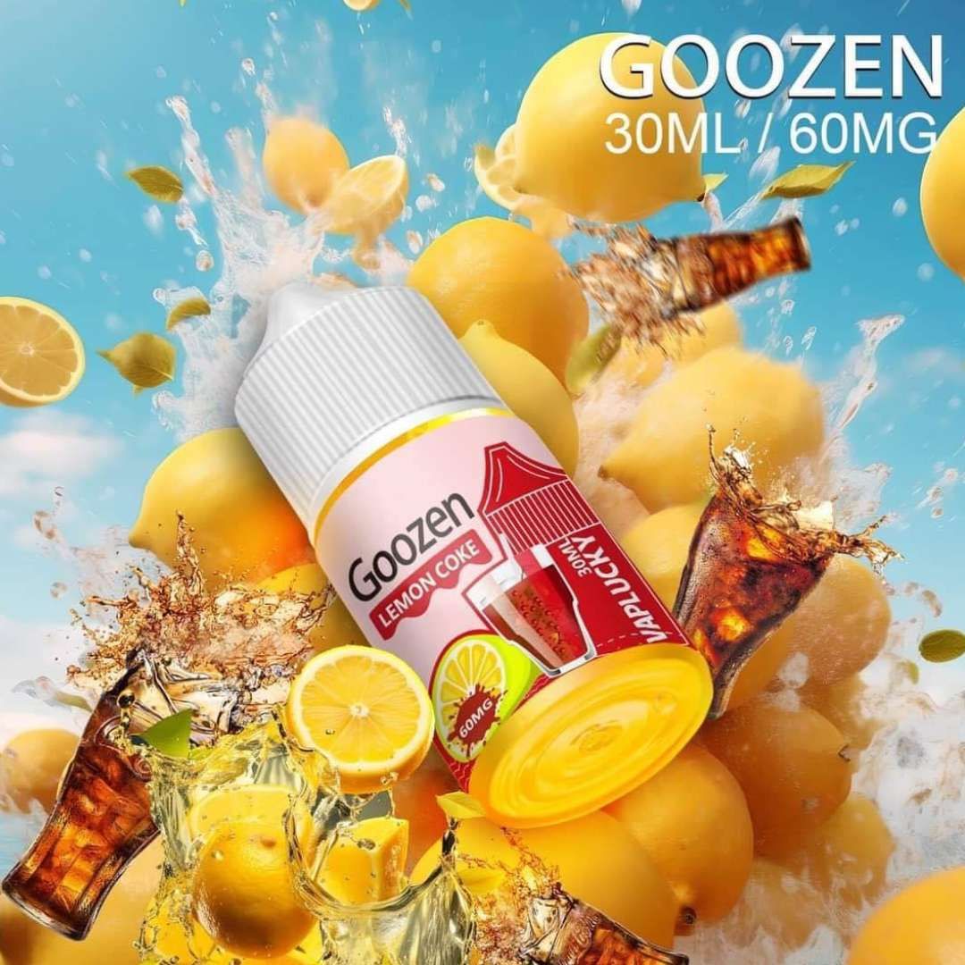 Vapelucky Goozen Coca Cola Chanh (Lemon Coke) 30ml Saltnic X14 Vape ...