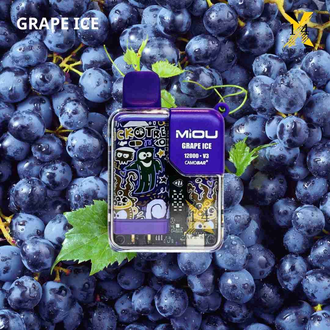 Miou V3 Disposable Pod 12000 Puffs X14 Vape Shop Đà Nẵng - Hội An