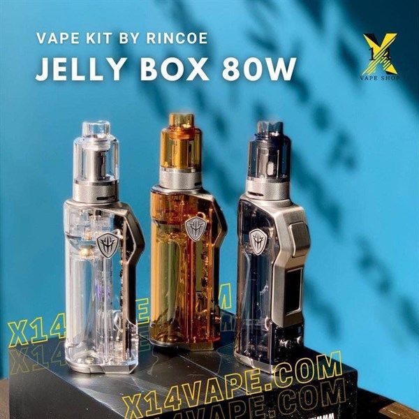 Vape Jelly Box Mini kit 80W by Rincoe (tặng 01 pin sạc) X14 Vape Shop ...