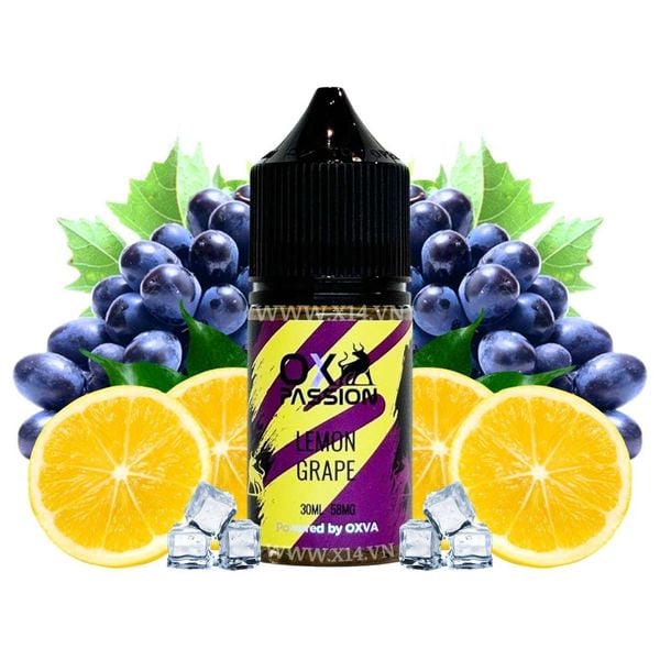 Oxpassion Chanh Nho (Lemon Grape) 30ml Saltnic X14 Vape Shop Đà Nẵng ...