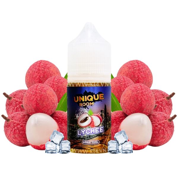 Unique Vải Lạnh (Lychee Ice) 30ml Saltnic X14 Vape Shop Đà Nẵng - Hội An