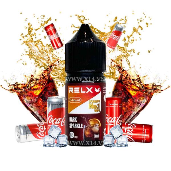 Relx Cola Lạnh (Dark Sparkle) 30ml Saltnic X14 Vape Shop Đà Nẵng - Hội An