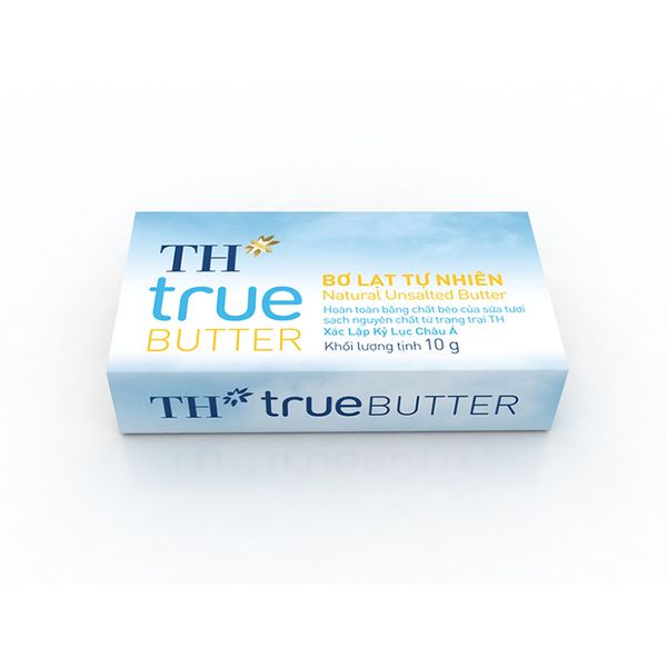 Bơ Lạt Tự Nhiên TH True BUTTER 10 G X 10 Viên – TH SHOP