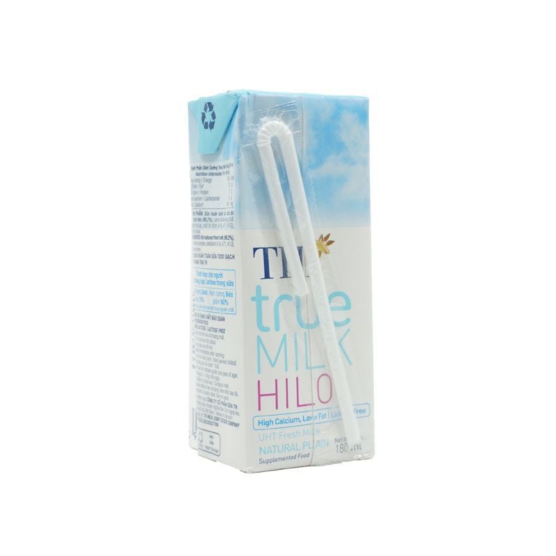 Thùng Sữa Tươi Tiệt Trùng TH TRUE MILK HILO 180 ML X 48 Hộp – TH SHOP
