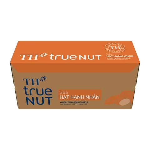 Sữa Hạt Hạnh Nhân TH true NUT (180 ml x 4 hộp) – TH SHOP