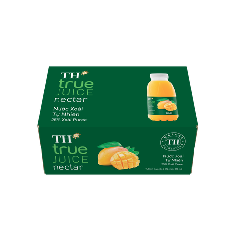 Nước uống sữa trái cây Chuối Tự Nhiên TH true JUICE milk (Lốc 6 chai x ...